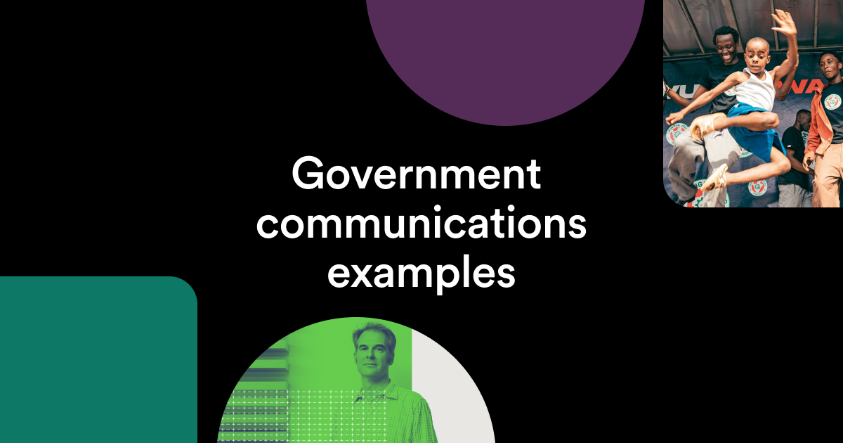 Shorthand | Government comms examples