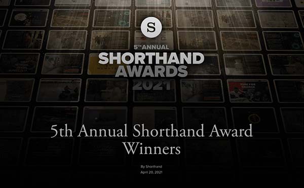 Shorthand Awards | Shorthand
