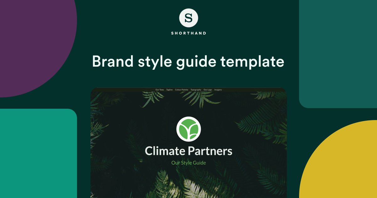 Style Guide Logo Template