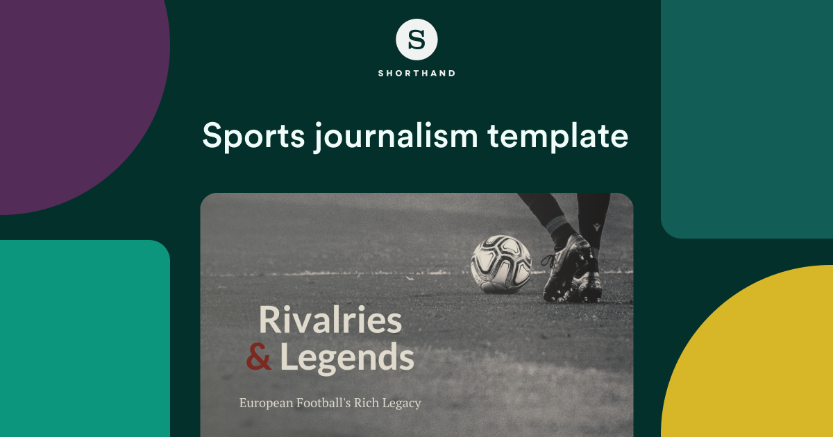 Sports journalism template | Shorthand