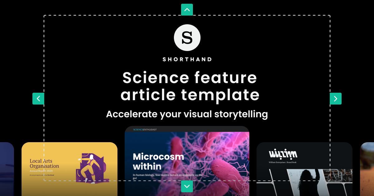 Science Comms template | Shorthand