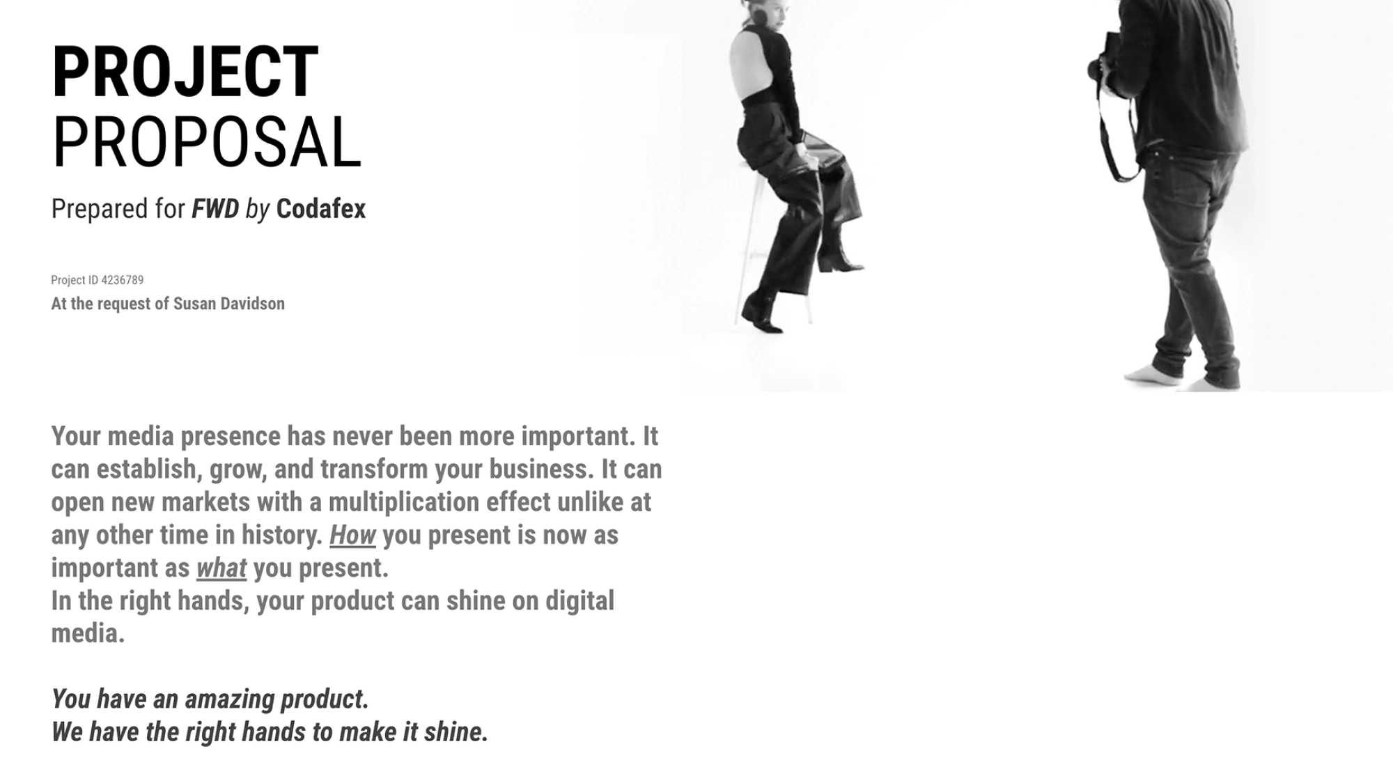 New Project Proposal