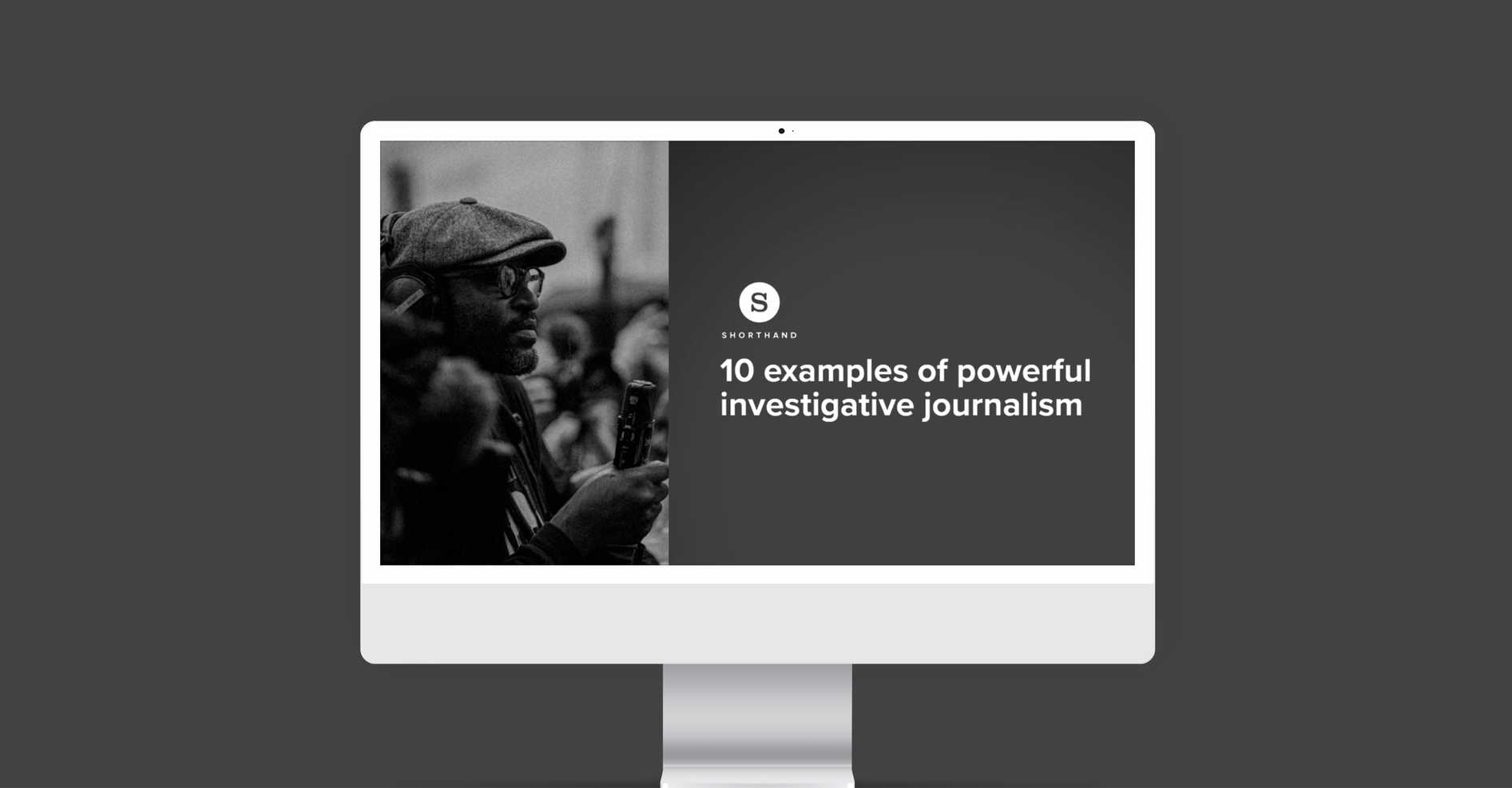 Create visually rich feature stories with Shorthand