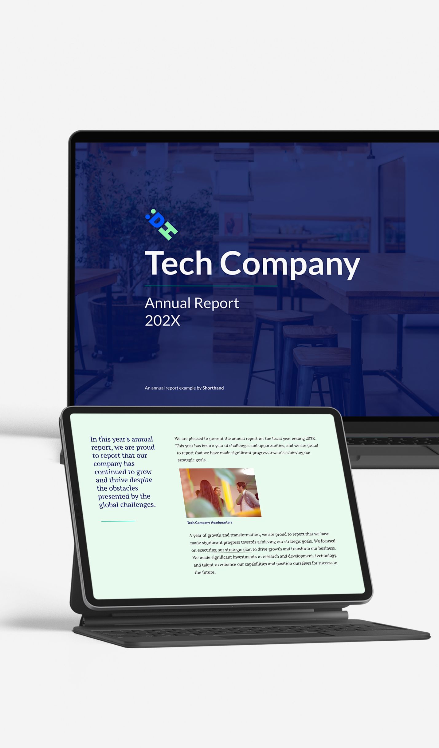 10 free annual report templates