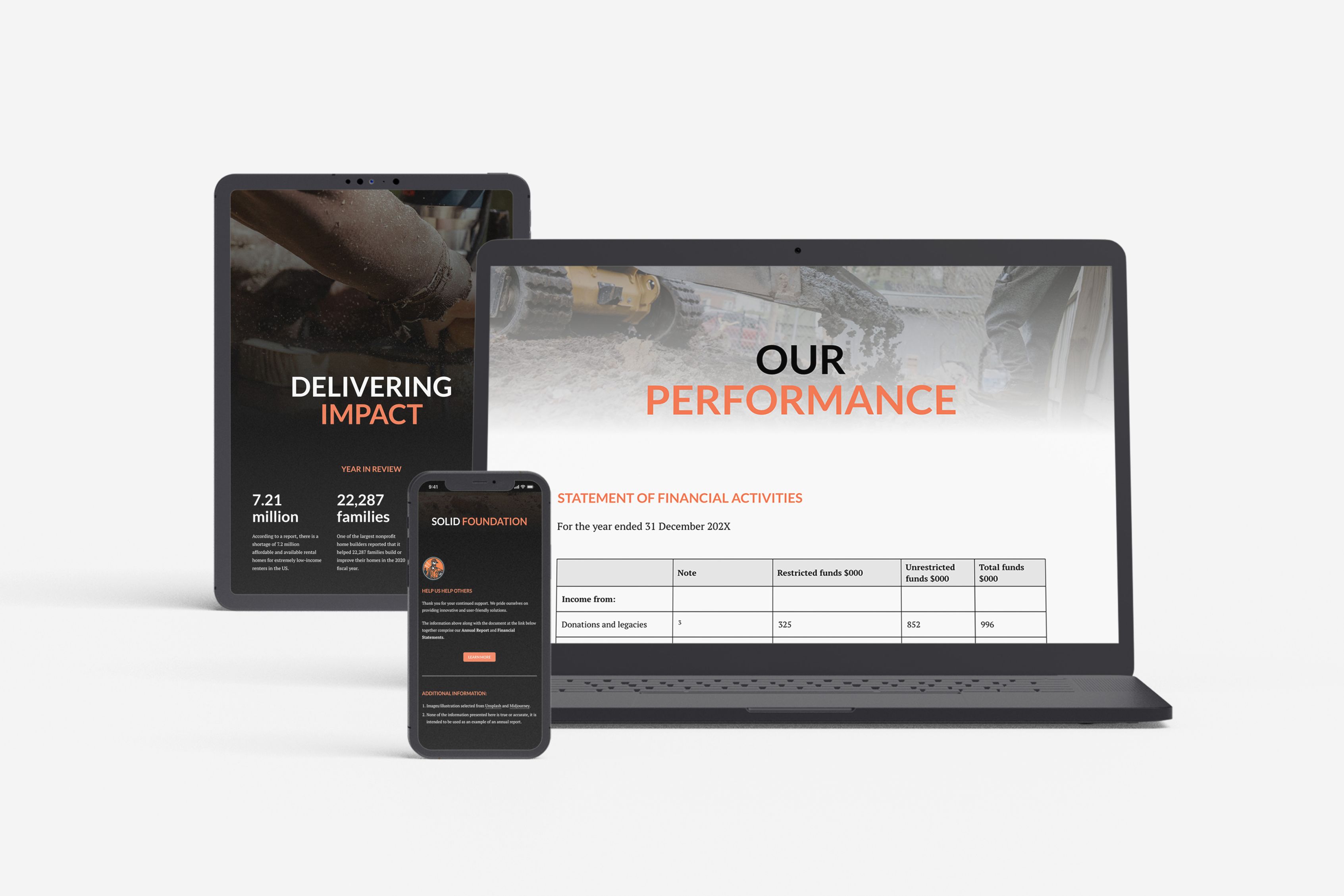 10 free annual report templates