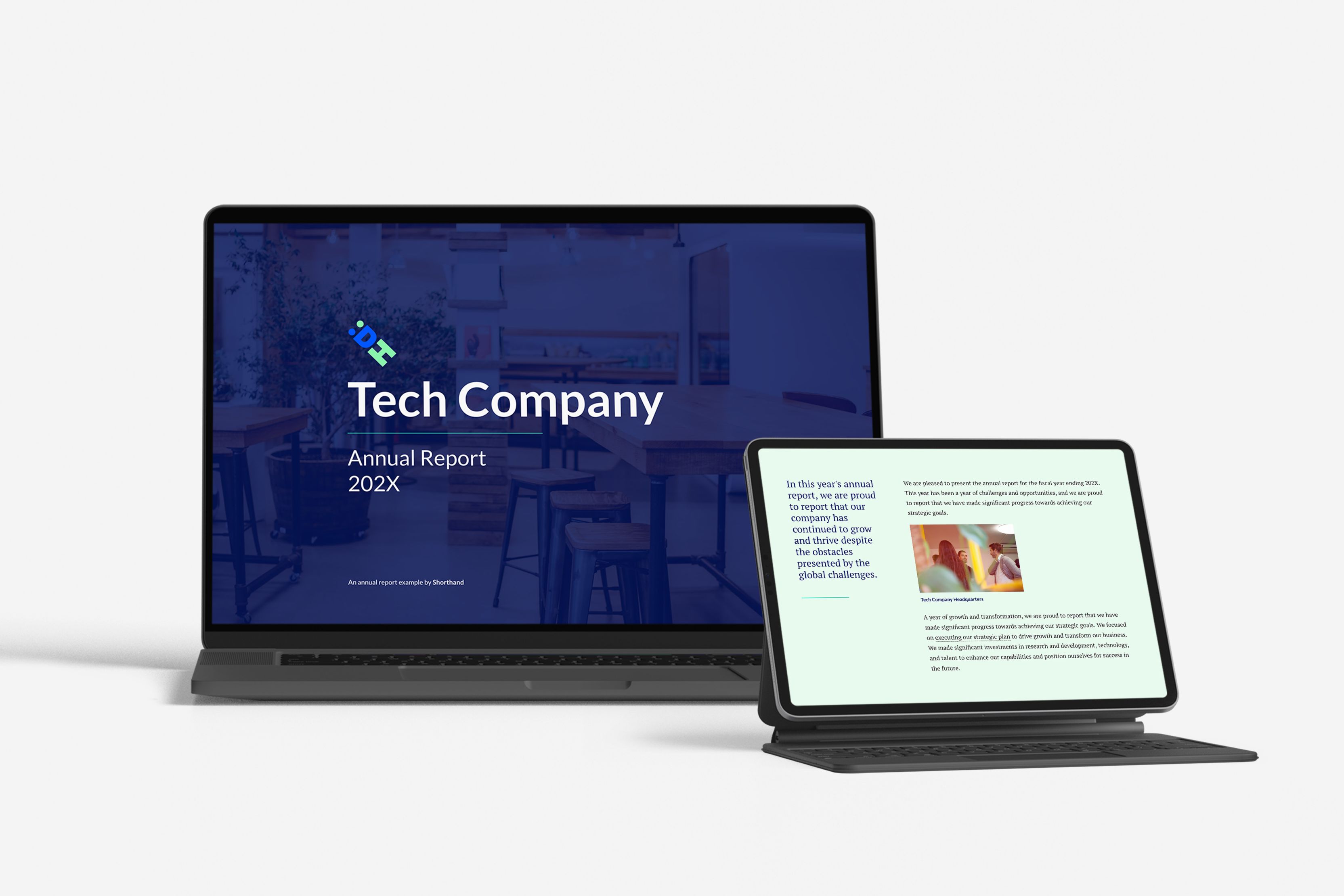 10 free annual report templates