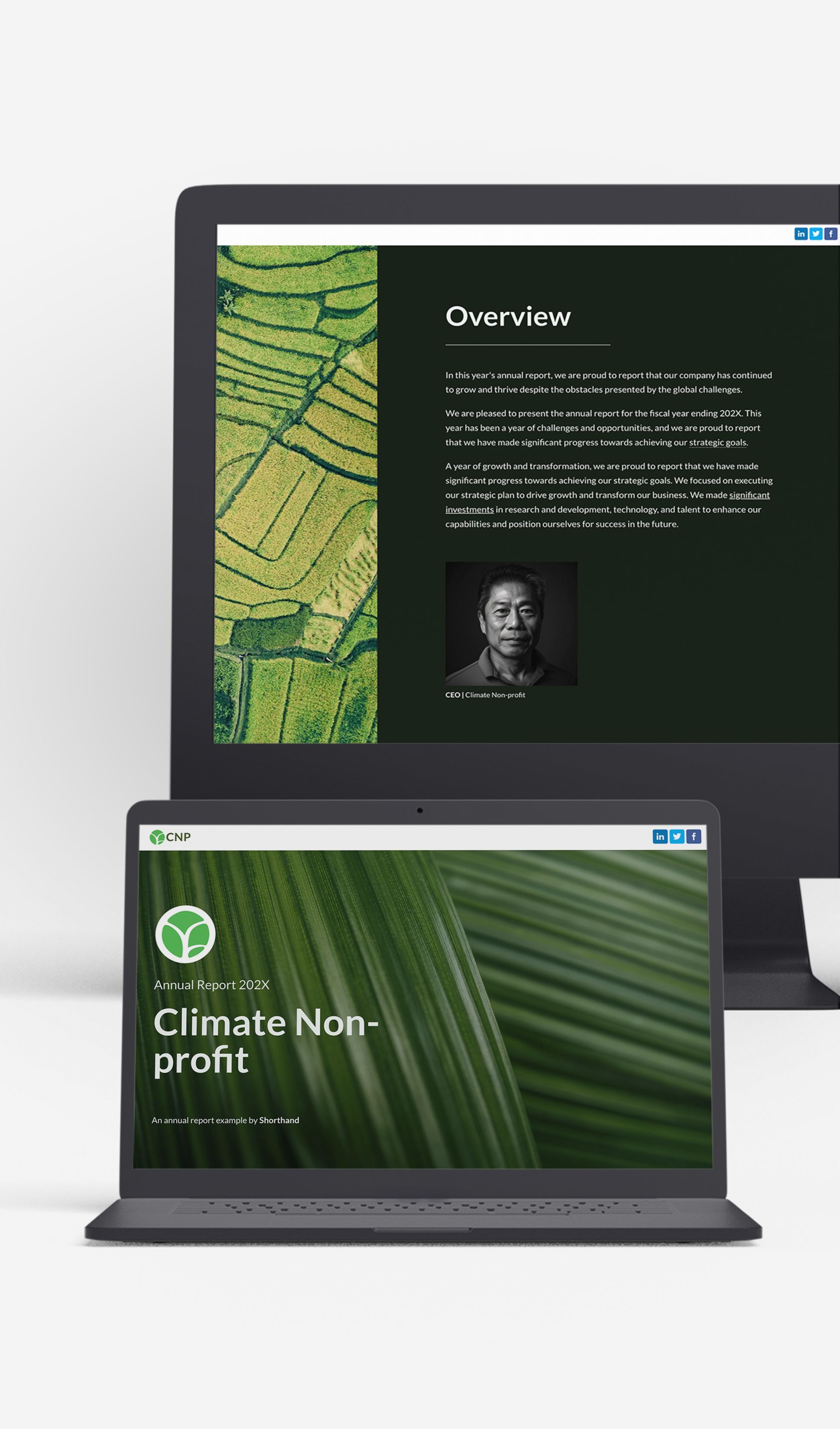 10 free annual report templates