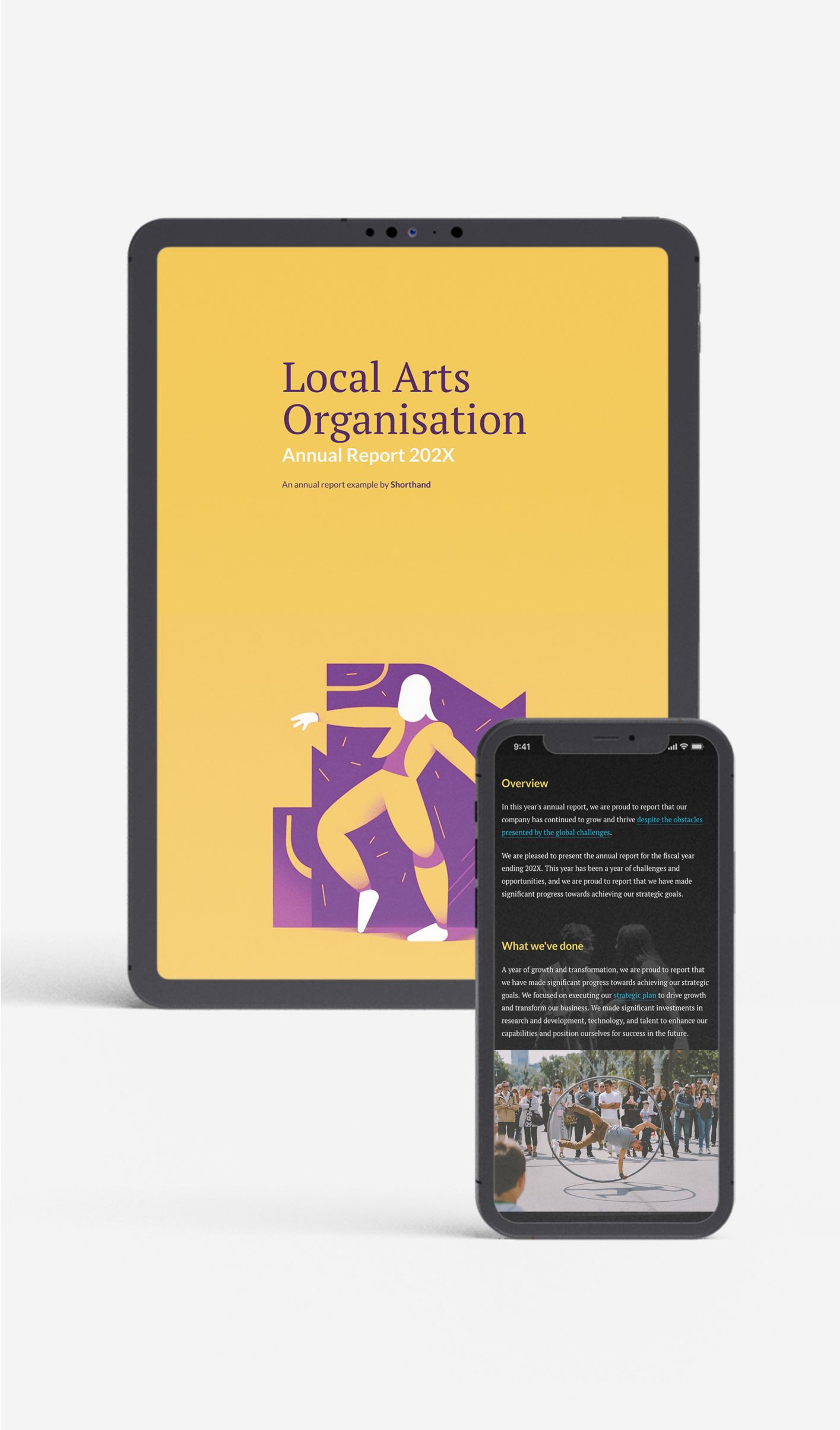 10 free annual report templates