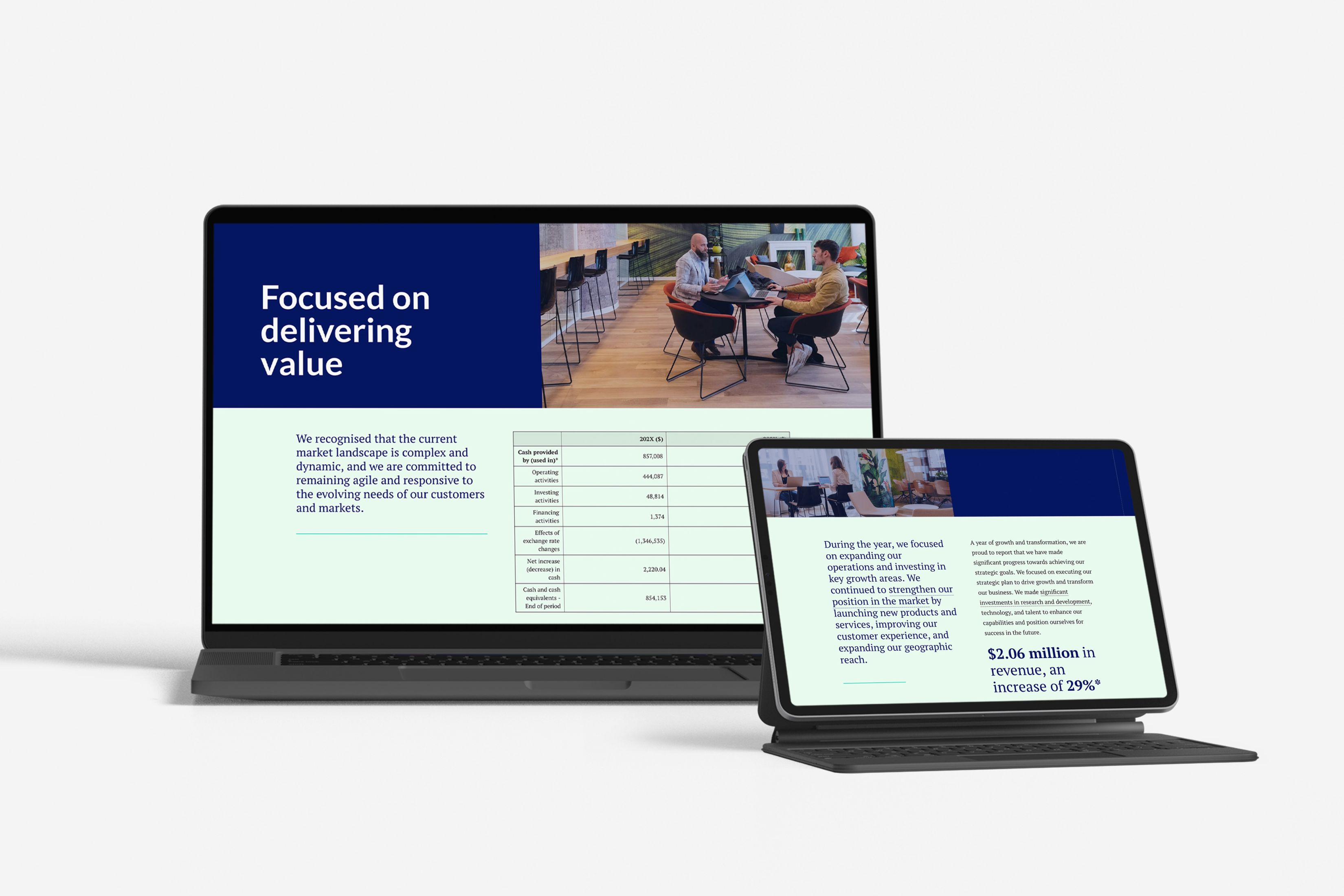 10 free annual report templates