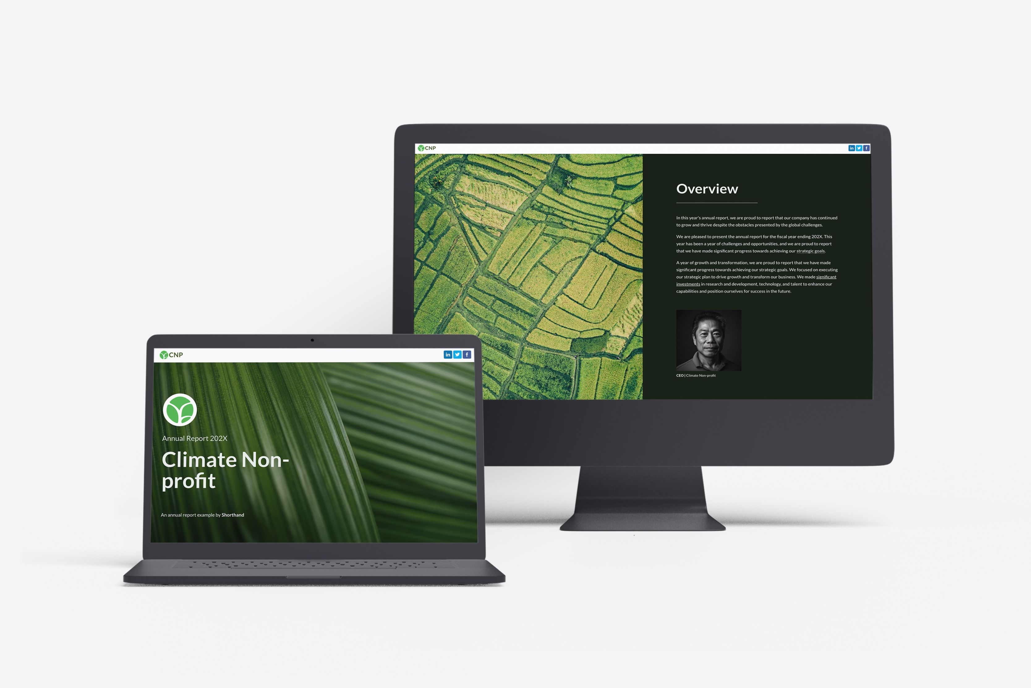 10 free annual report templates