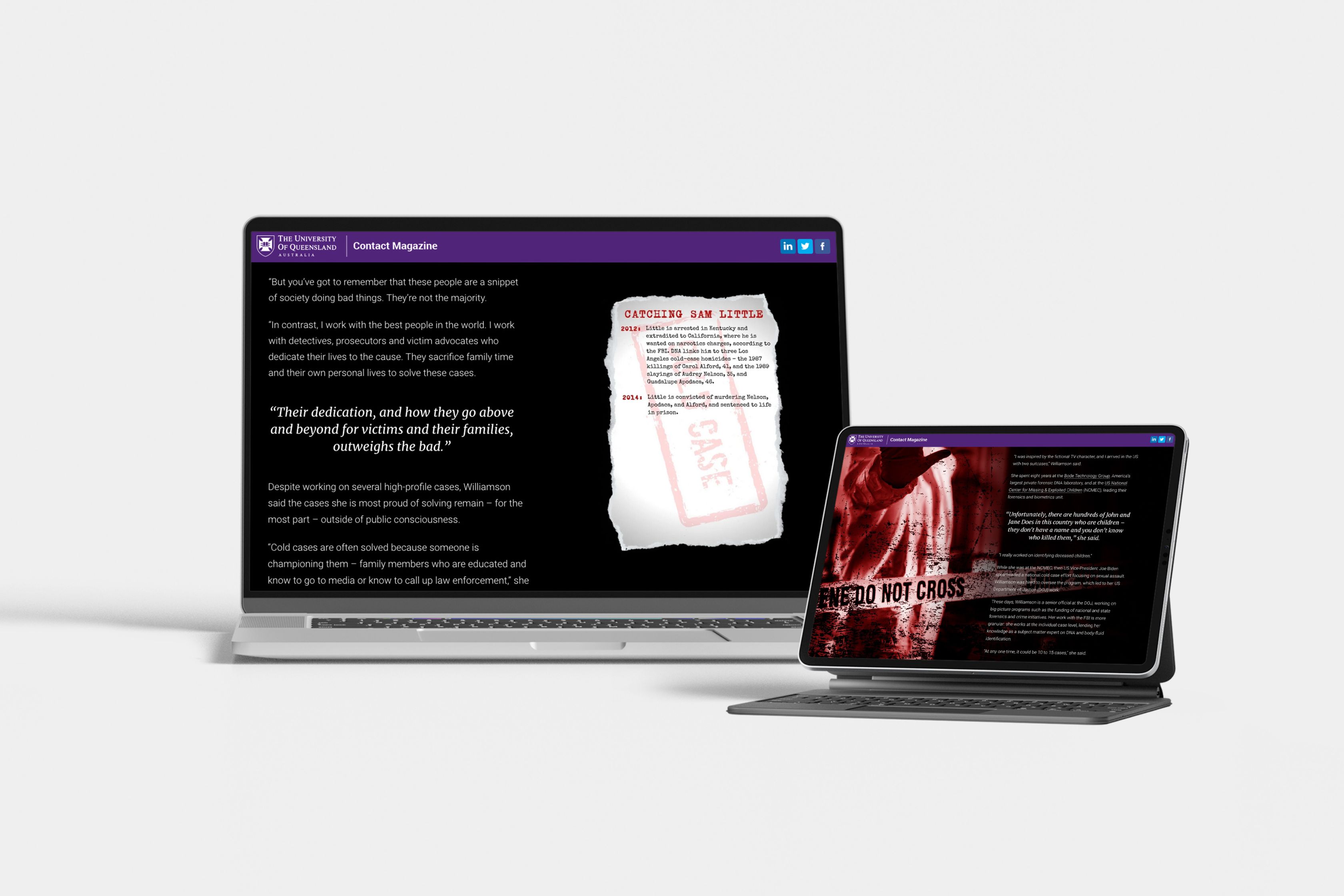 How to write a profile story