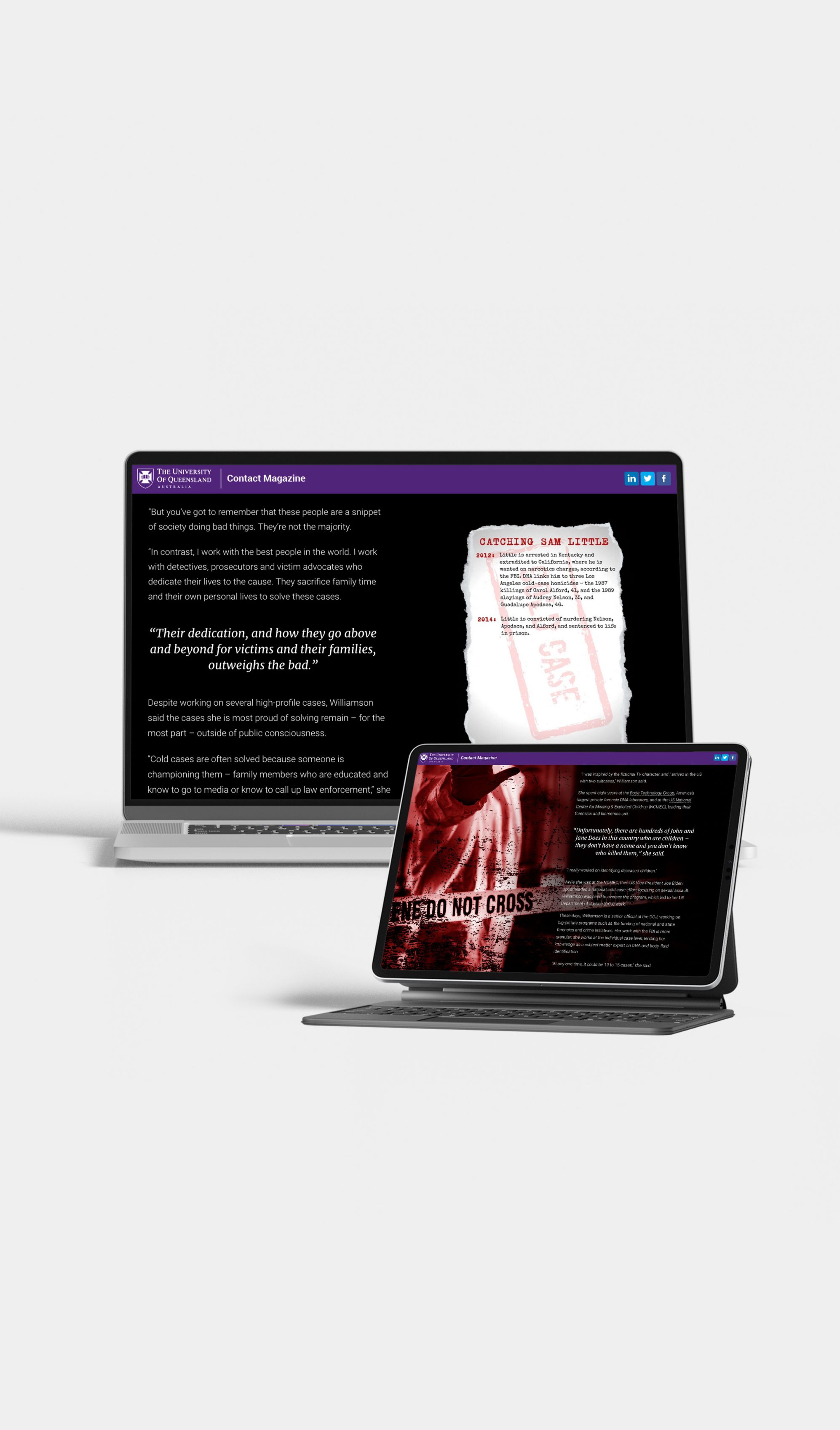 How to write a profile story